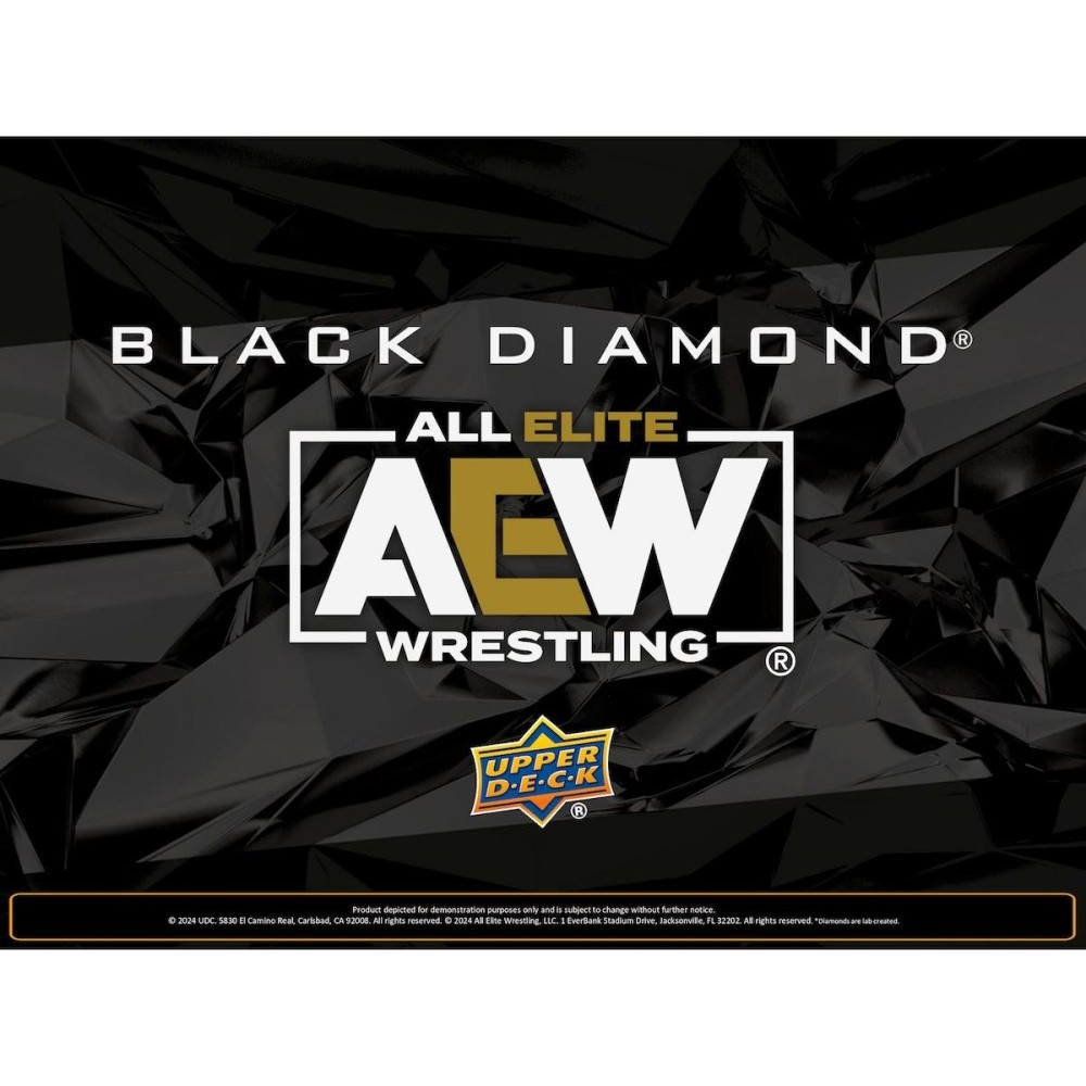 2024 Upper Deck Black Diamond AEW Wrestling Hobby Box | Steel City Collectibles