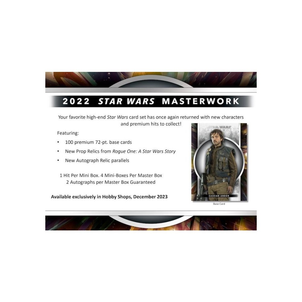 2022 Topps Star Wars Masterwork Hobby Box Random Mini-Box Group Break ...