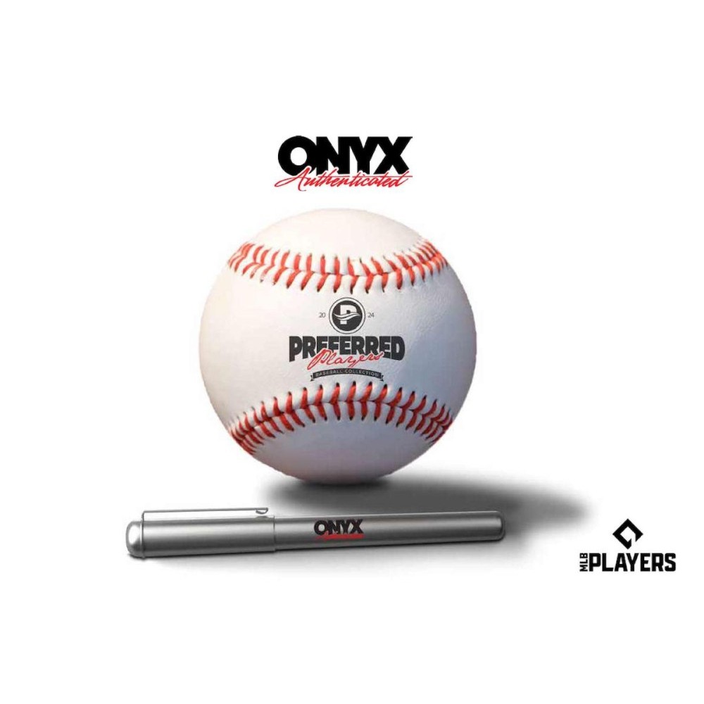 2024 Onyx Preferred Players Collection Autographed Baseball Edition Box ...