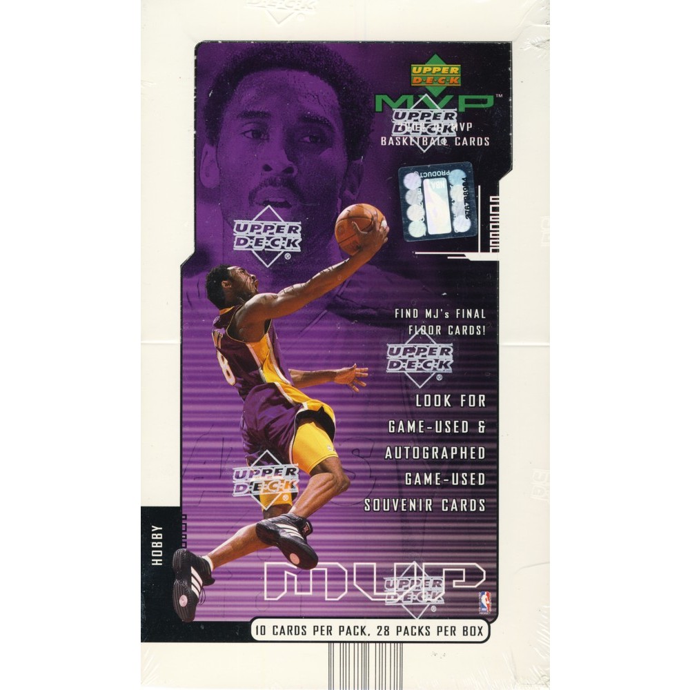 2000 01 Upper Deck Mvp Basketball Hobby Box Steel City Collectibles