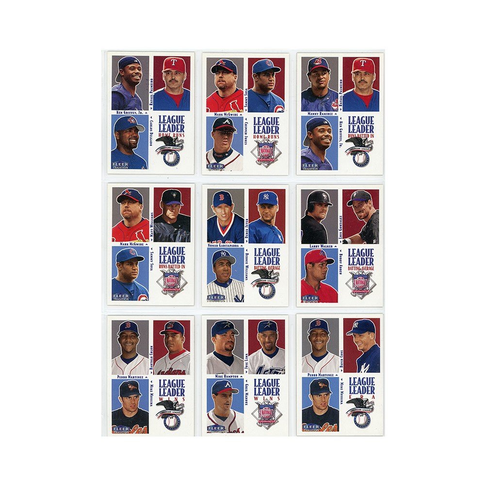 2000 Fleer Tradition Baseball Hand Collated Set 1-450 In Binder | Steel ...
