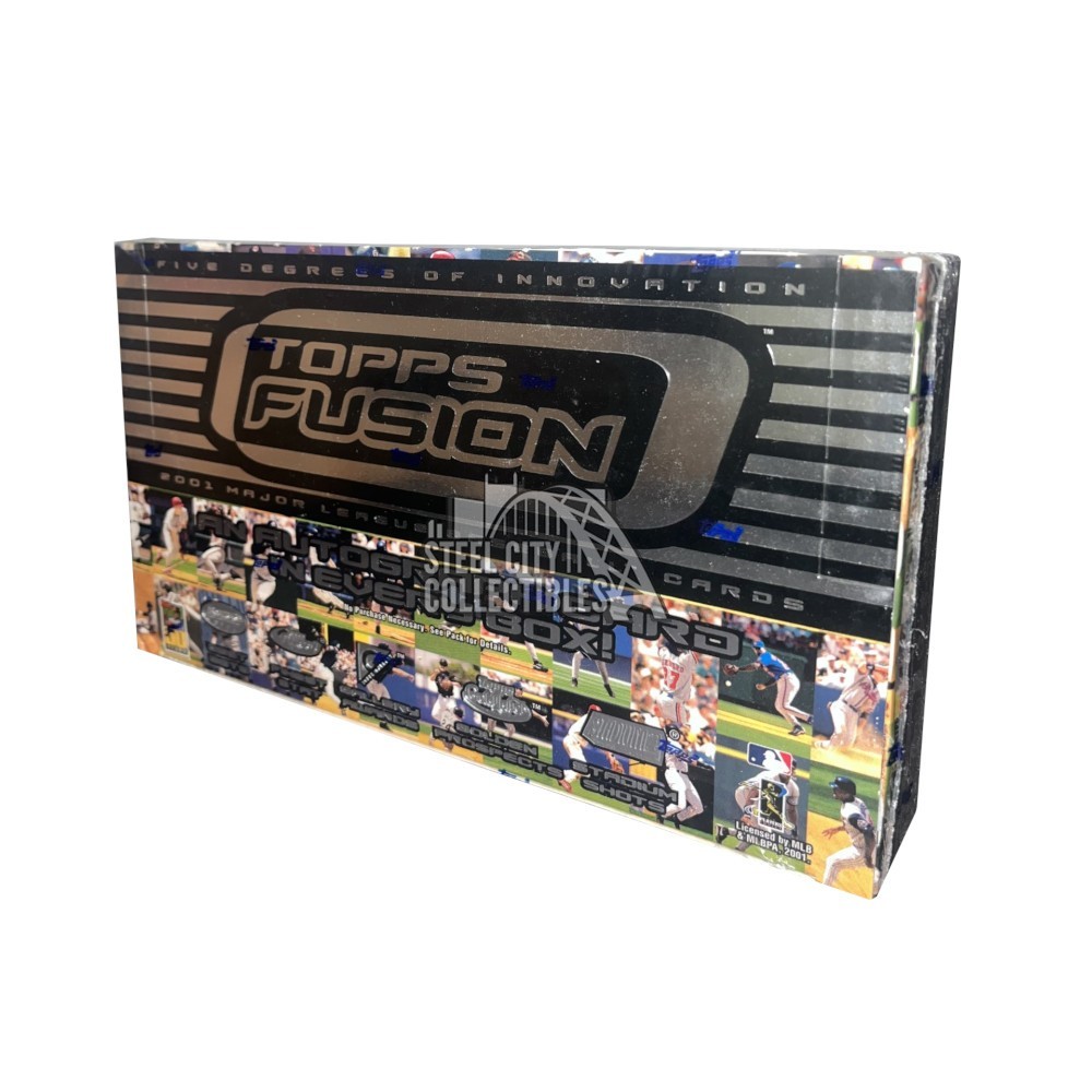 2001 Topps Fusion Baseball 24-Pack Retail Box | Steel City Collectibles