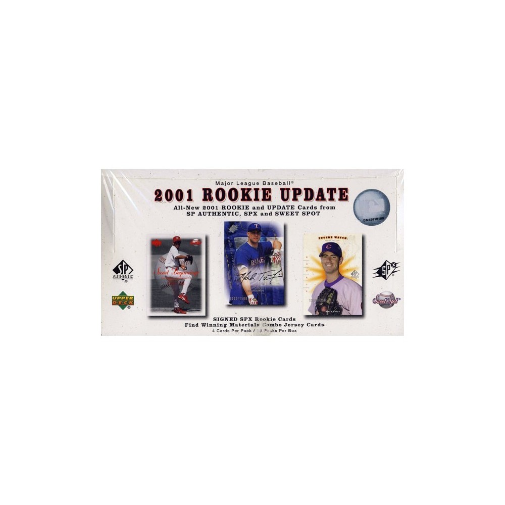 2001 Upper Deck Rookie Update Baseball Hobby Box Random Division Group Break #1 - Steve | Steel ...
