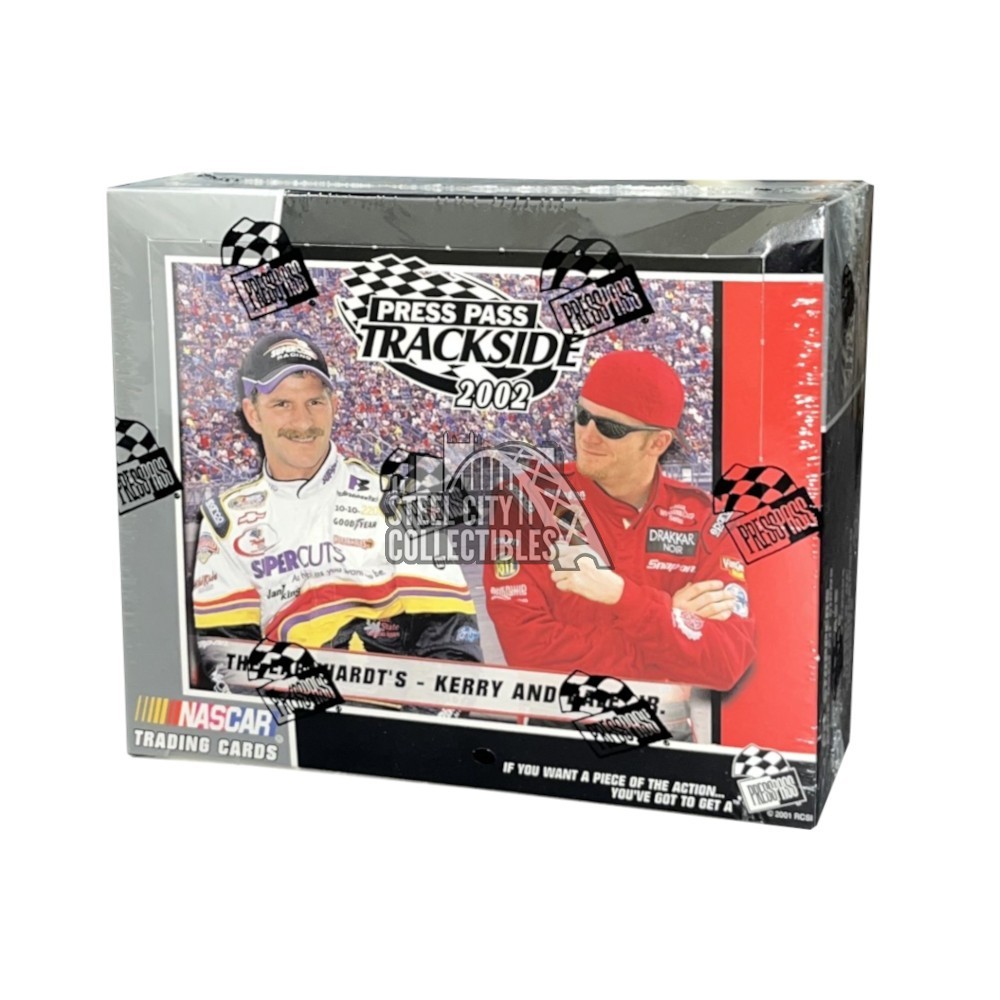 2002 Press Pass Trackside Racing Hobby Box | Steel City Collectibles
