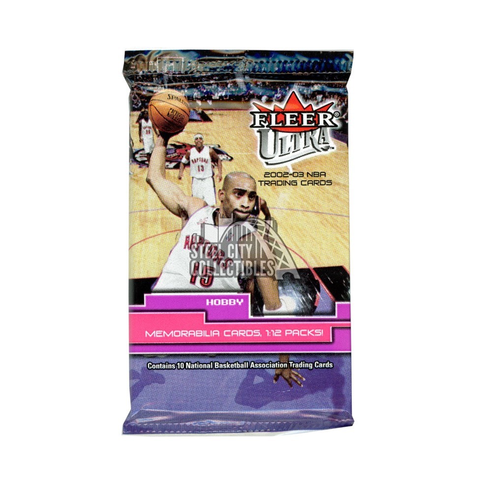 2002-03 Fleer Ultra Basketball Hobby Pack | Steel City Collectibles
