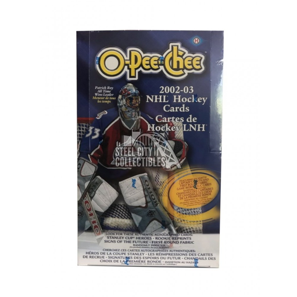 2002-03 Topps O-Pee-Chee Hockey Hobby Box | Steel City Collectibles