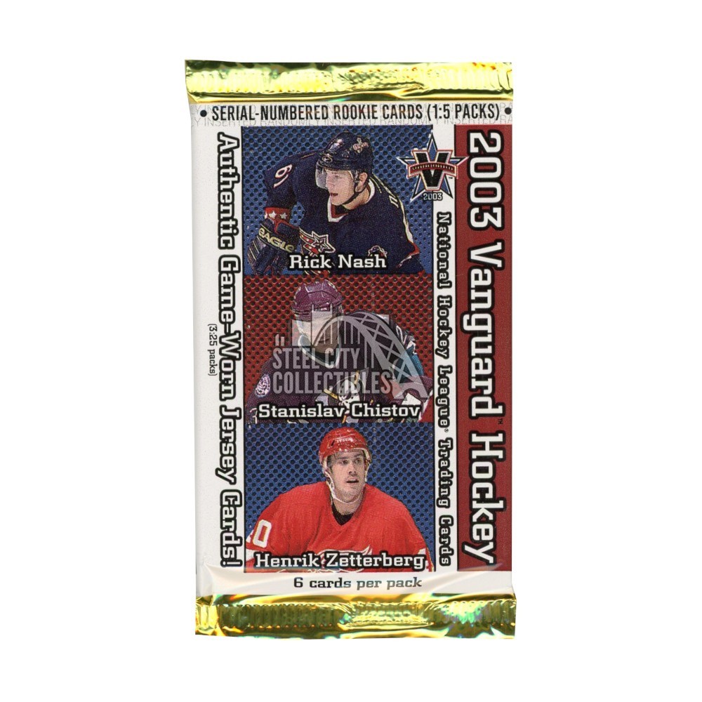 2002-03 Pacific Vanguard Hockey Hobby Pack | Steel City Collectibles