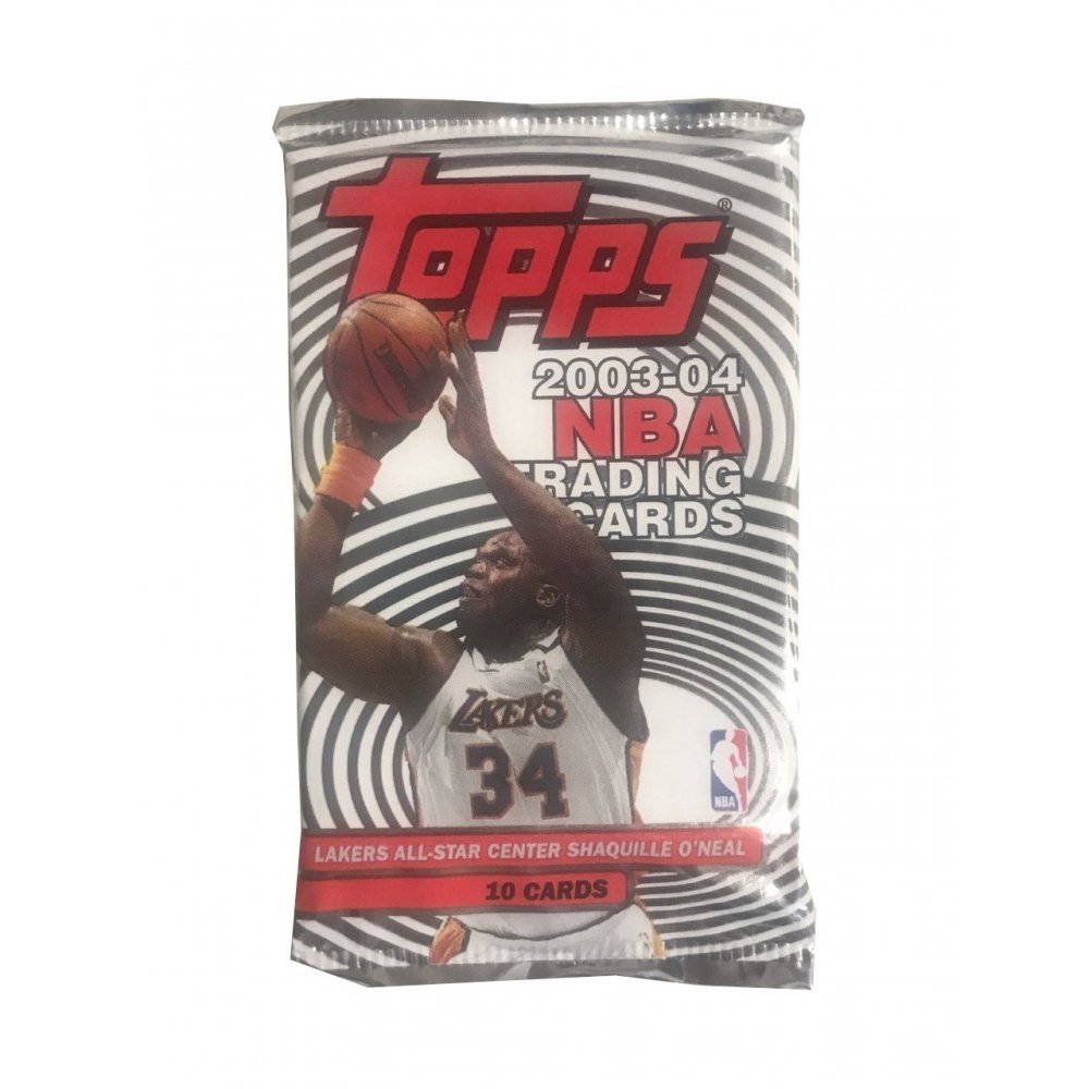 2003-04 Topps Basketball Random 2-Retail Packs Group Break #3 ( LeBron ...