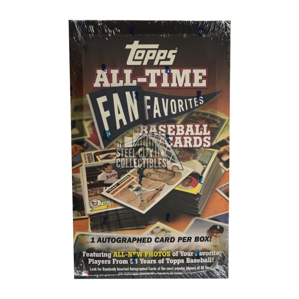 2004 Topps All-Time Fan Favorites Baseball 24 Pack Retail Box | Steel ...