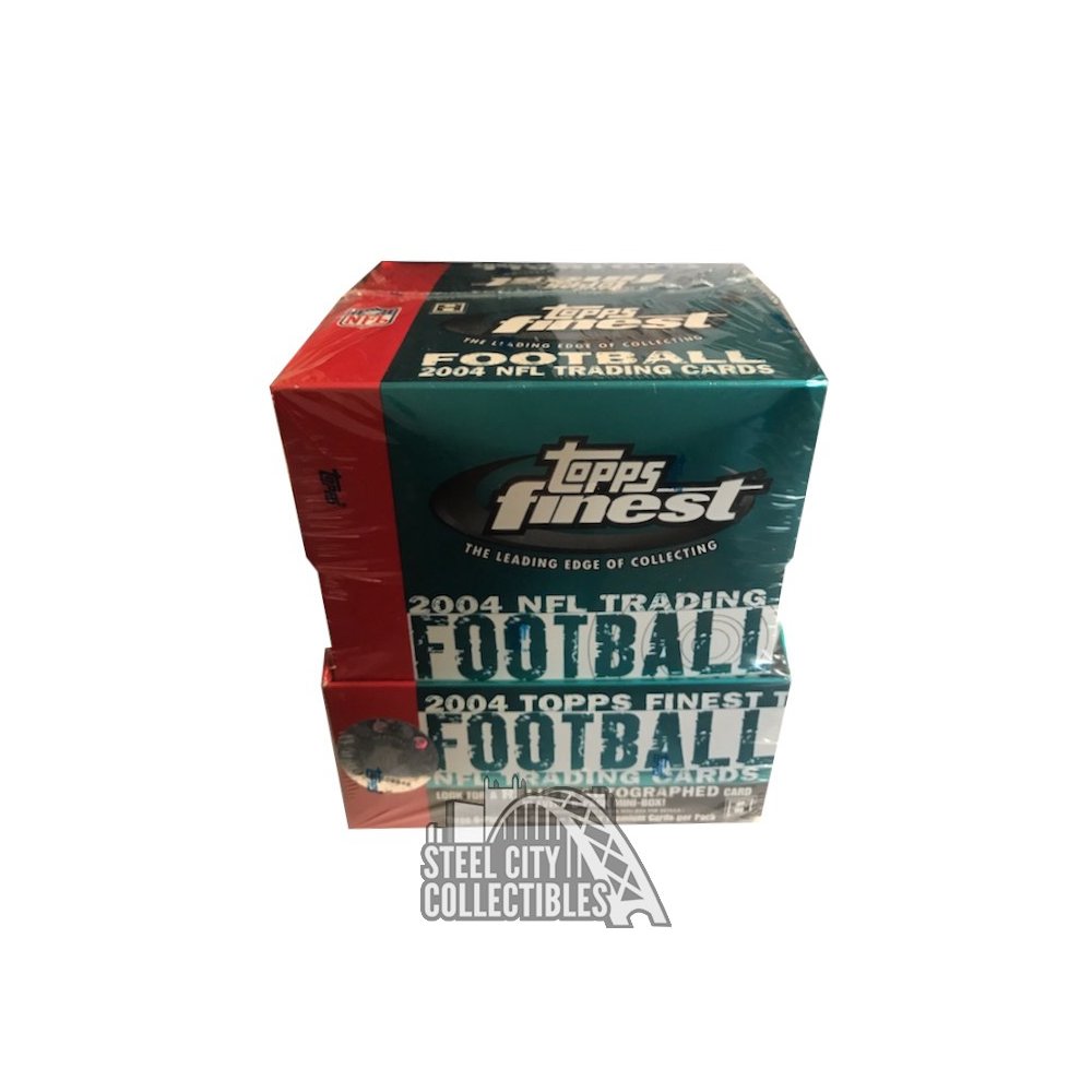 2004 Topps Finest Football Hobby Box | Steel City Collectibles