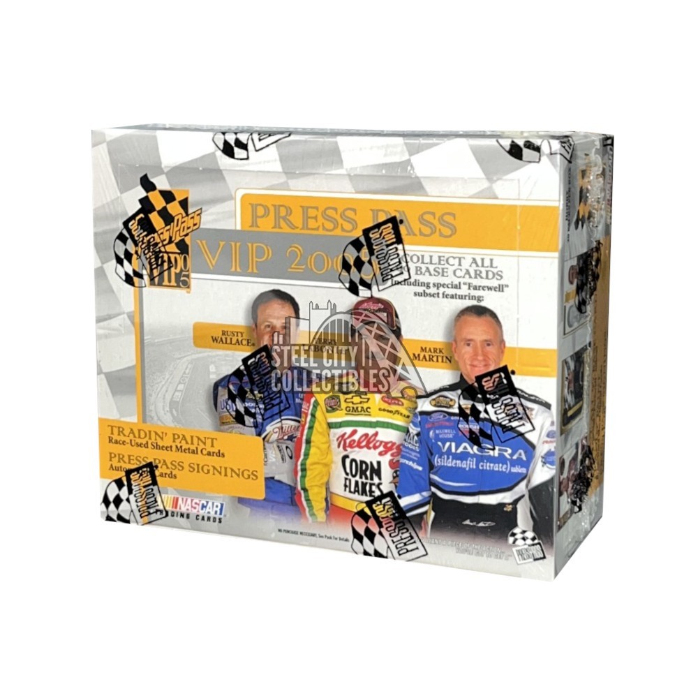 2005 Press Pass VIP Racing Hobby Box | Steel City Collectibles