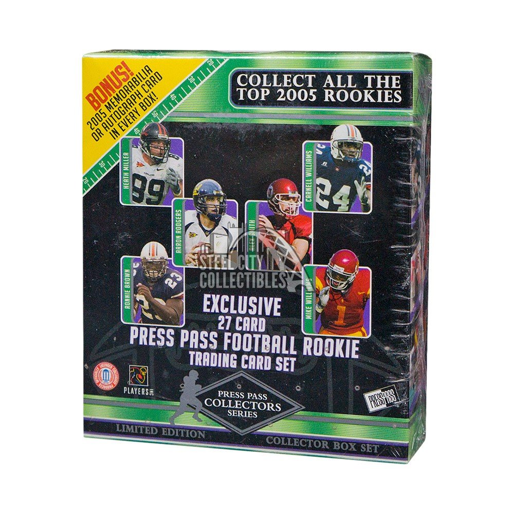2005 Press Pass Football Limited Edition Collector's Series Box Set ...