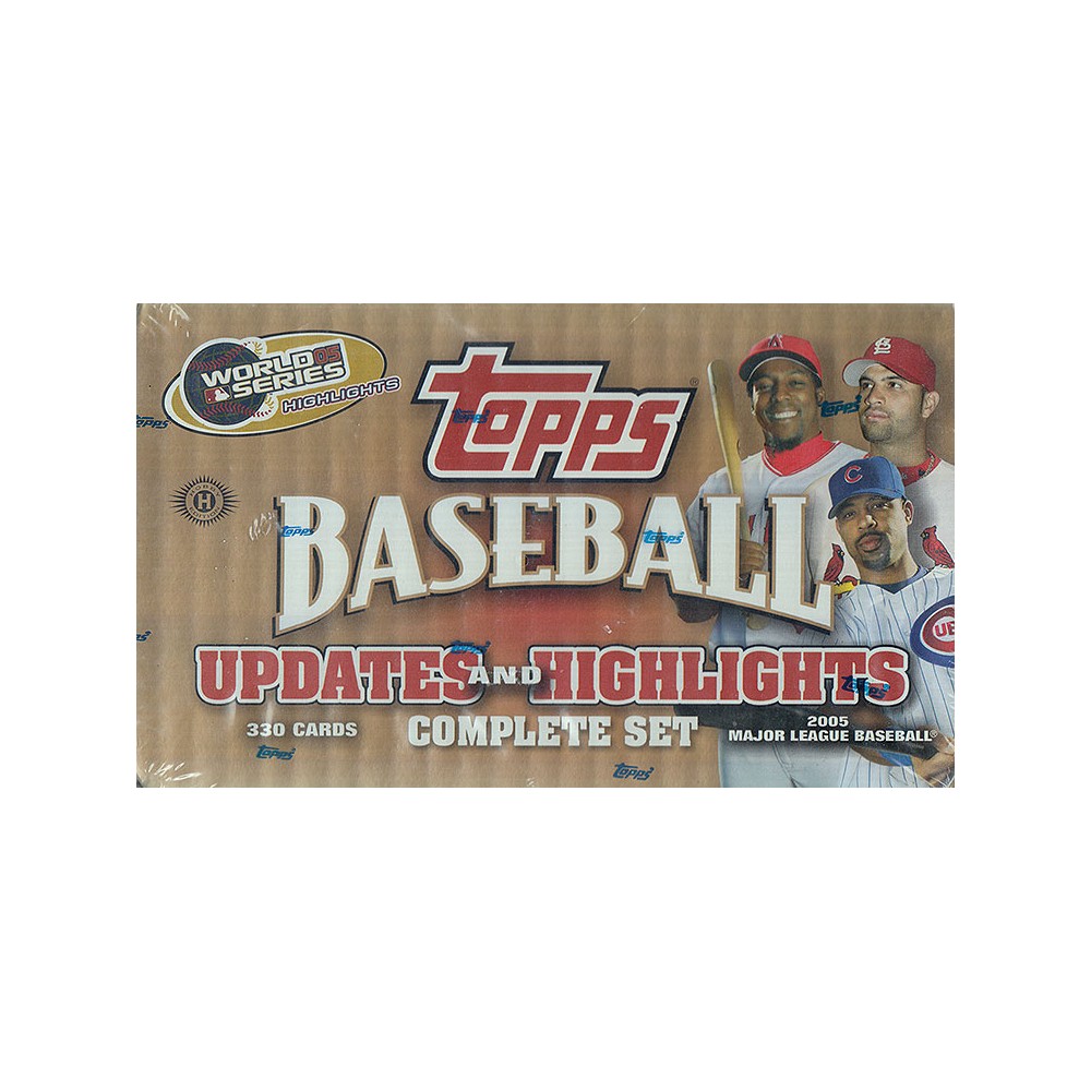 2005 Topps Update & Highlights Hobby Baseball Factory Set | Steel City ...