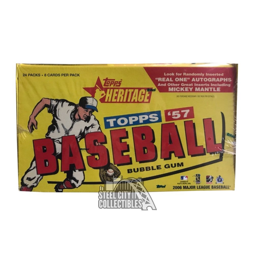 2006 Topps Heritage Baseball 24 Pack Retail Box | Steel City Collectibles
