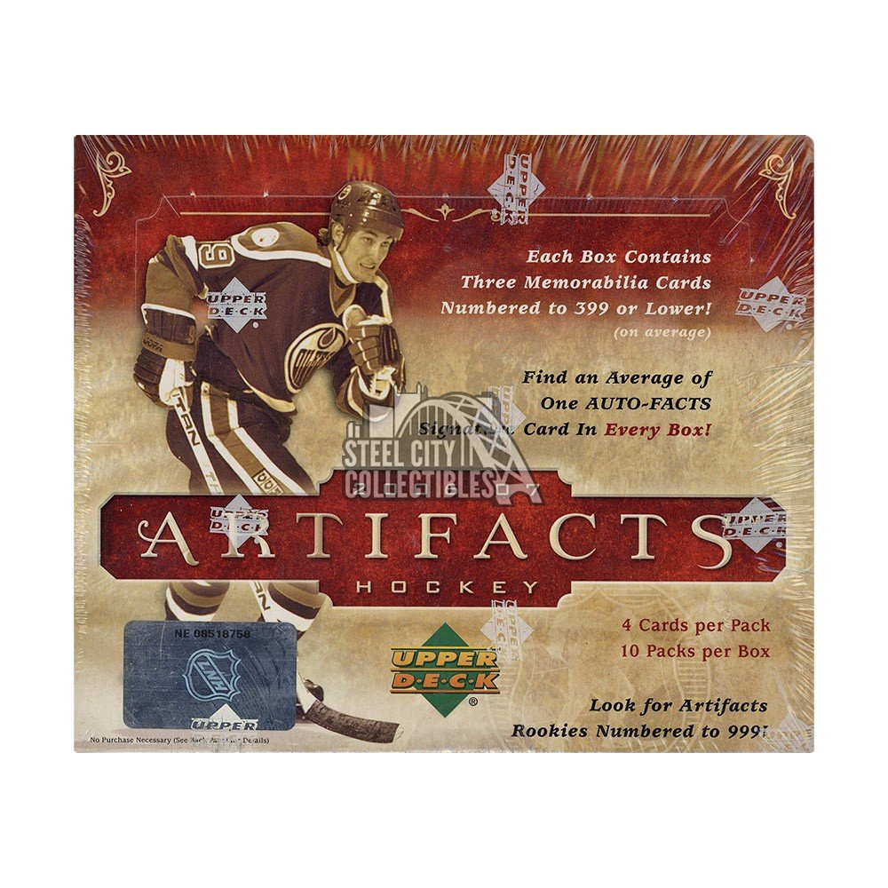 2006-07 Upper Deck Artifacts Hockey Hobby Box | Steel City Collectibles