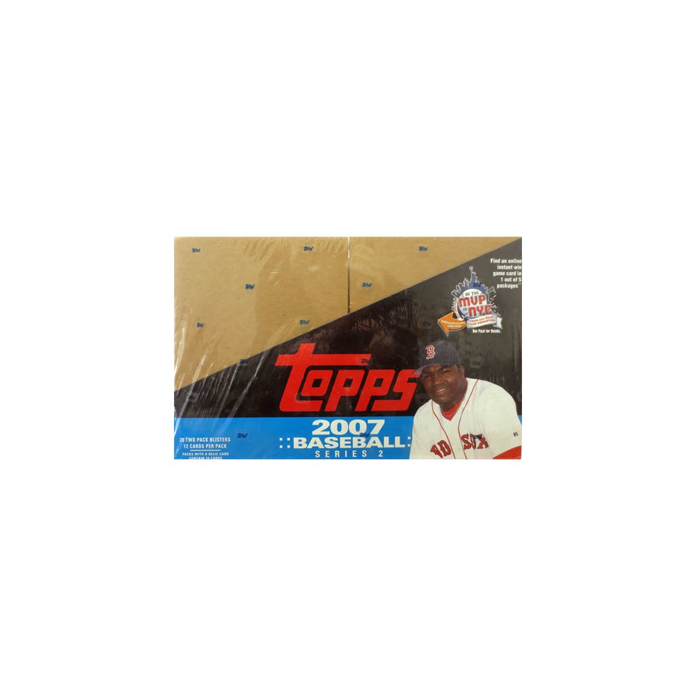 2007 Topps Series 2 Baseball 40ct Blister Pack Box | Steel City ...