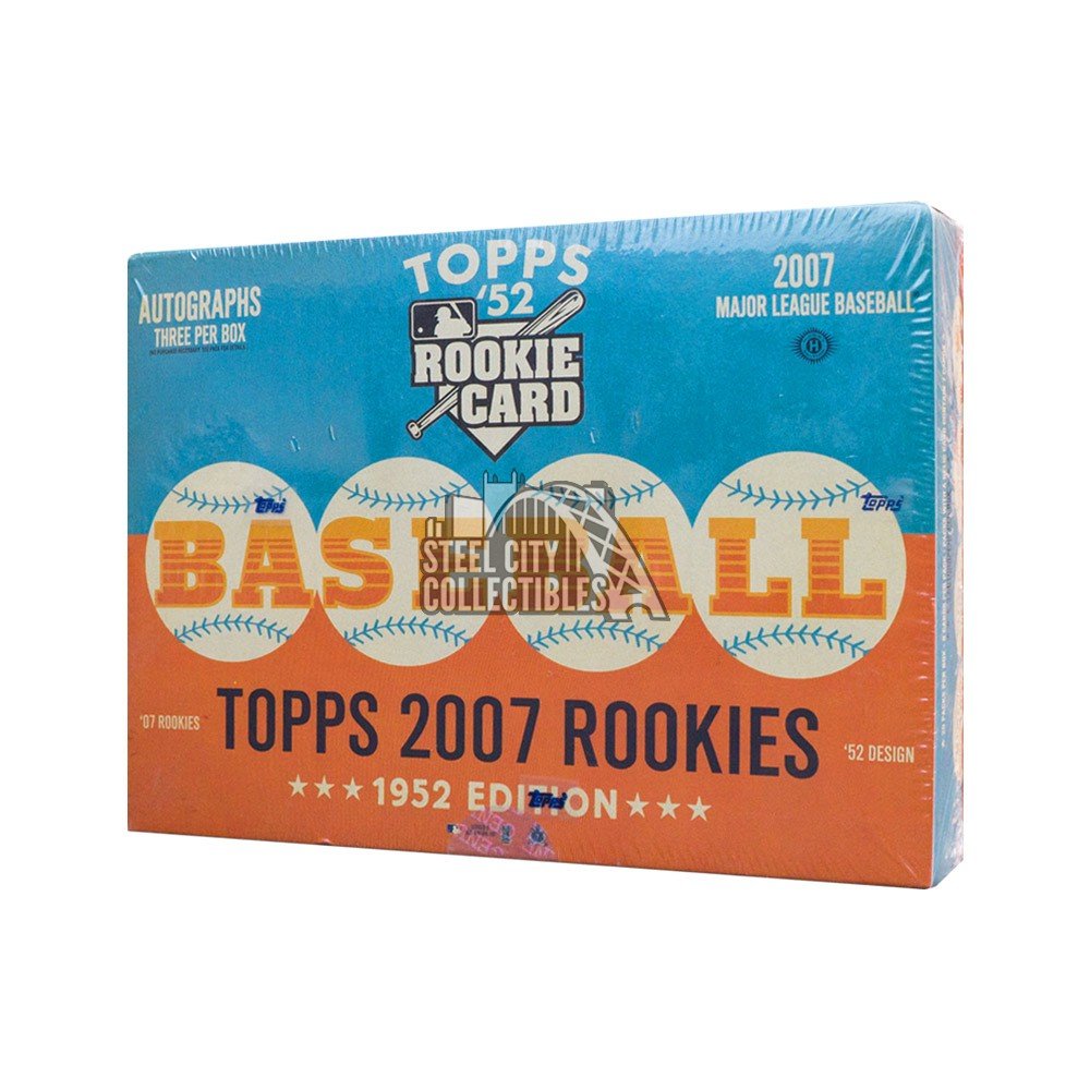 2007 Topps Rookie 1952 Edition Baseball Hobby Box | Steel City Collectibles