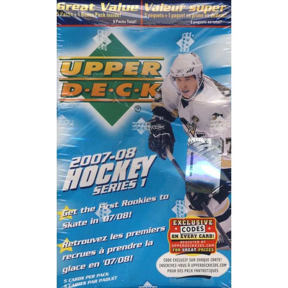 2007-08 Upper Deck Series 1 Hockey 6ct Blaster Box | Steel City Collectibles