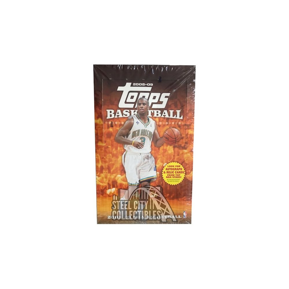 2008-09 Topps Basketball 36 Pack Retail Box | Steel City Collectibles