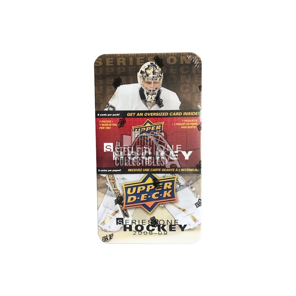2008-09 Upper Deck Series 1 8 Pack Hockey Tin | Steel City Collectibles