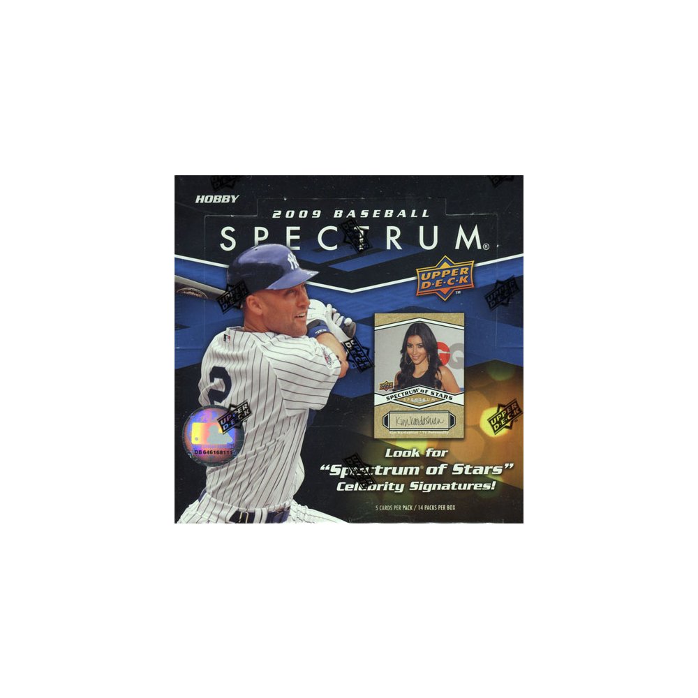 2009 Upper Deck Spectrum Baseball Hobby Box | Steel City Collectibles