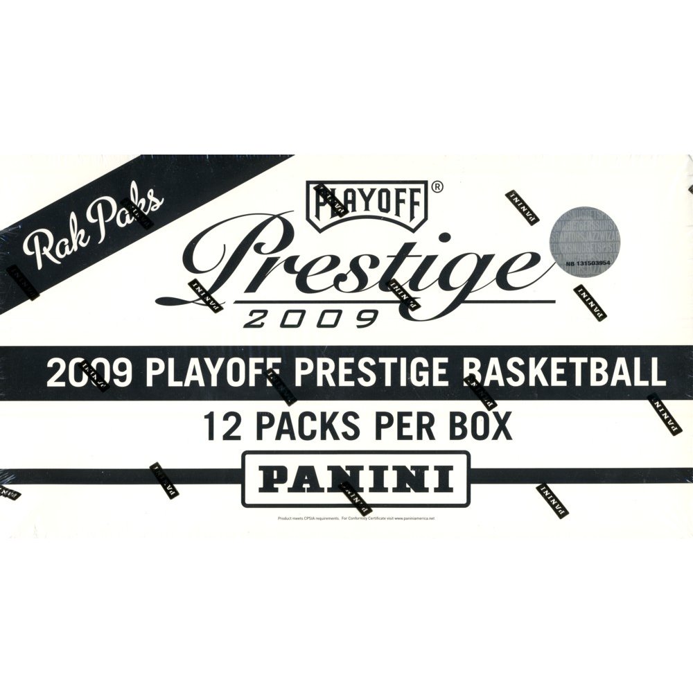 2009-10 Panini Prestige Basketball 12ct Rack Pack Box | Steel City ...