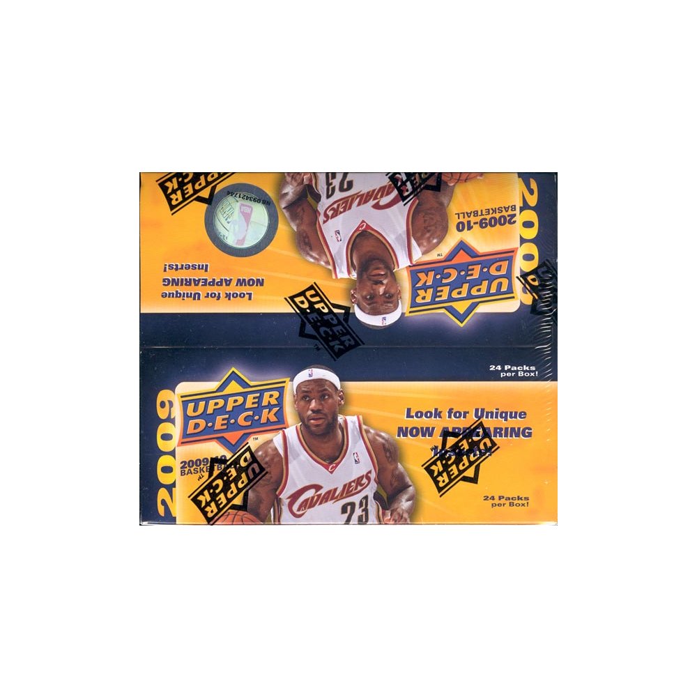 2009-10 Upper Deck Basketball 24ct Retail Box | Steel City Collectibles