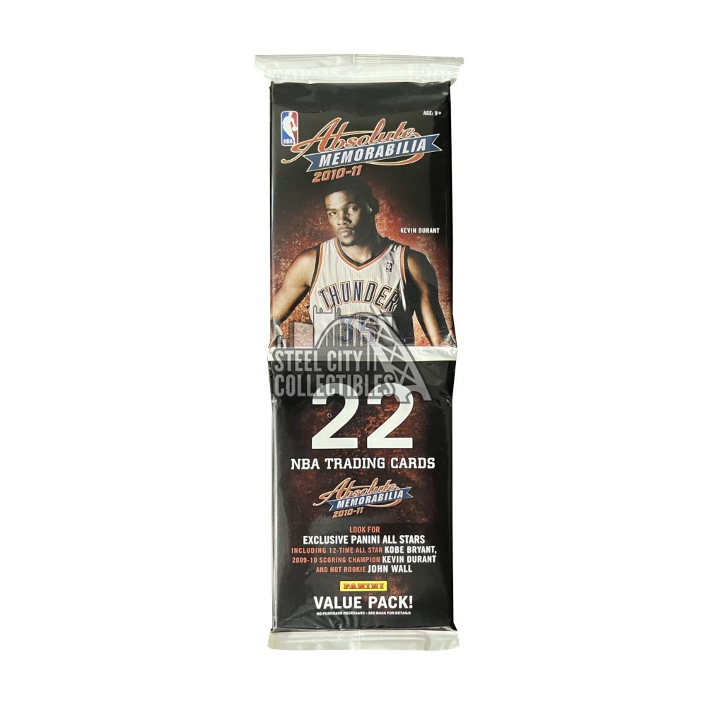 2010-11 Panini Absolute Memorabilia Basketball Value Pack | Steel City ...
