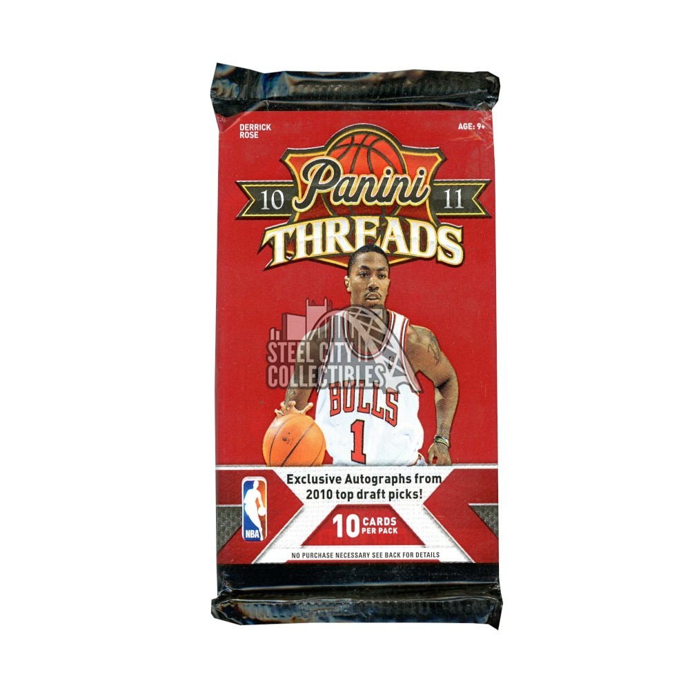 2010-11 Panini Threads Basketball Retail Pack | Steel City Collectibles