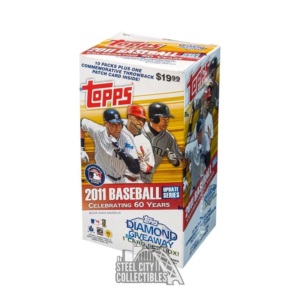 2011 Topps Update Baseball 10 Pack Blaster Box | Steel City Collectibles