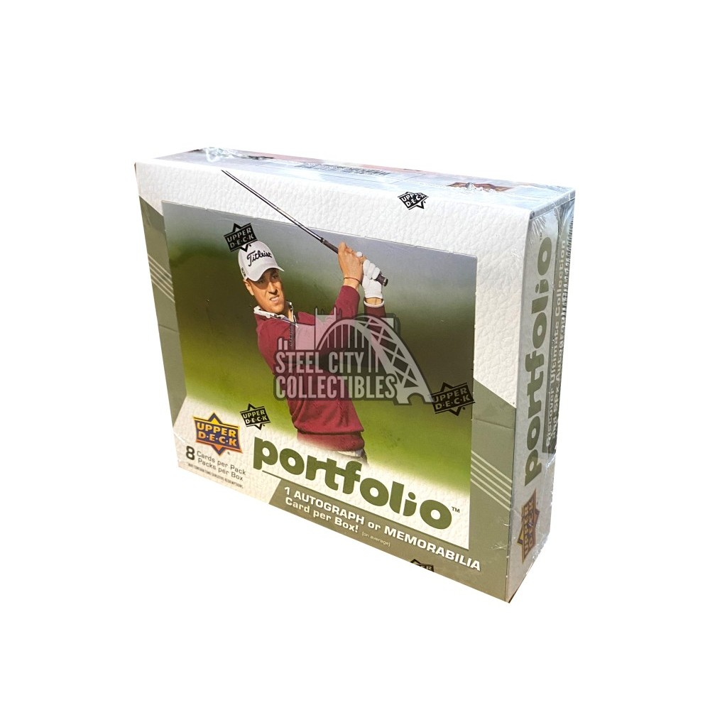 2024 Upper Deck Portfolio Golf Hobby Box | Steel City Collectibles