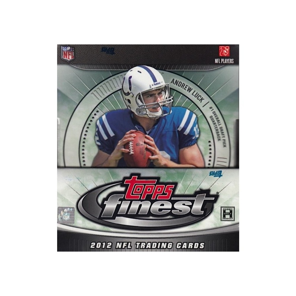 2012 Topps Finest Football Hobby Box Random Division Group Break #1 ...