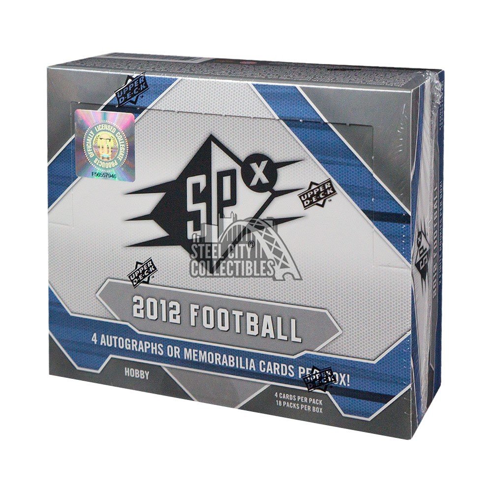 2012 Upper Deck SPx Football Hobby Box | Steel City Collectibles