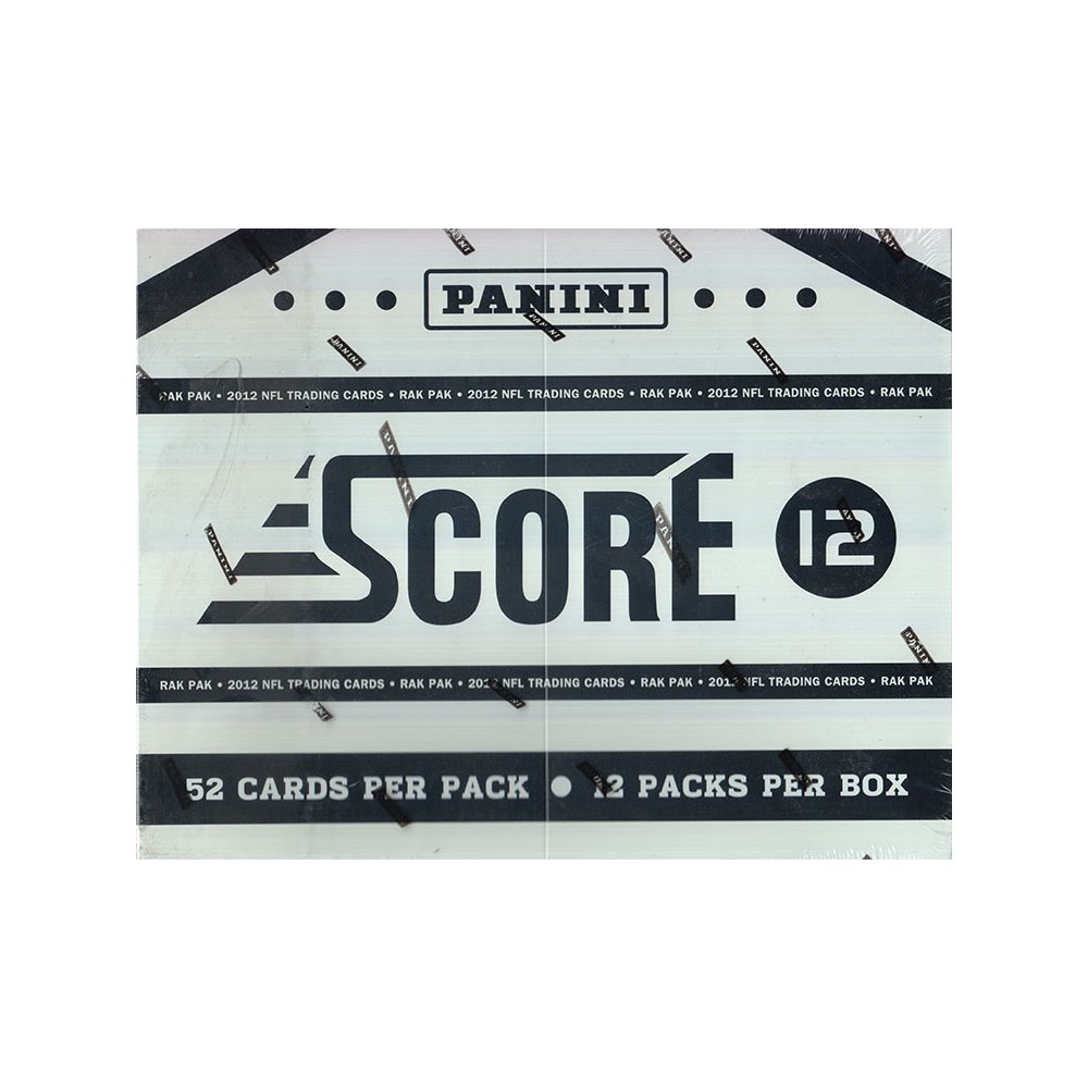 2012 Score Football 12ct Rack Pack Box | Steel City Collectibles