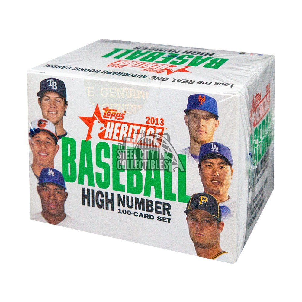 2013 Topps Heritage High Number Series Baseball Factory Set | Steel ...