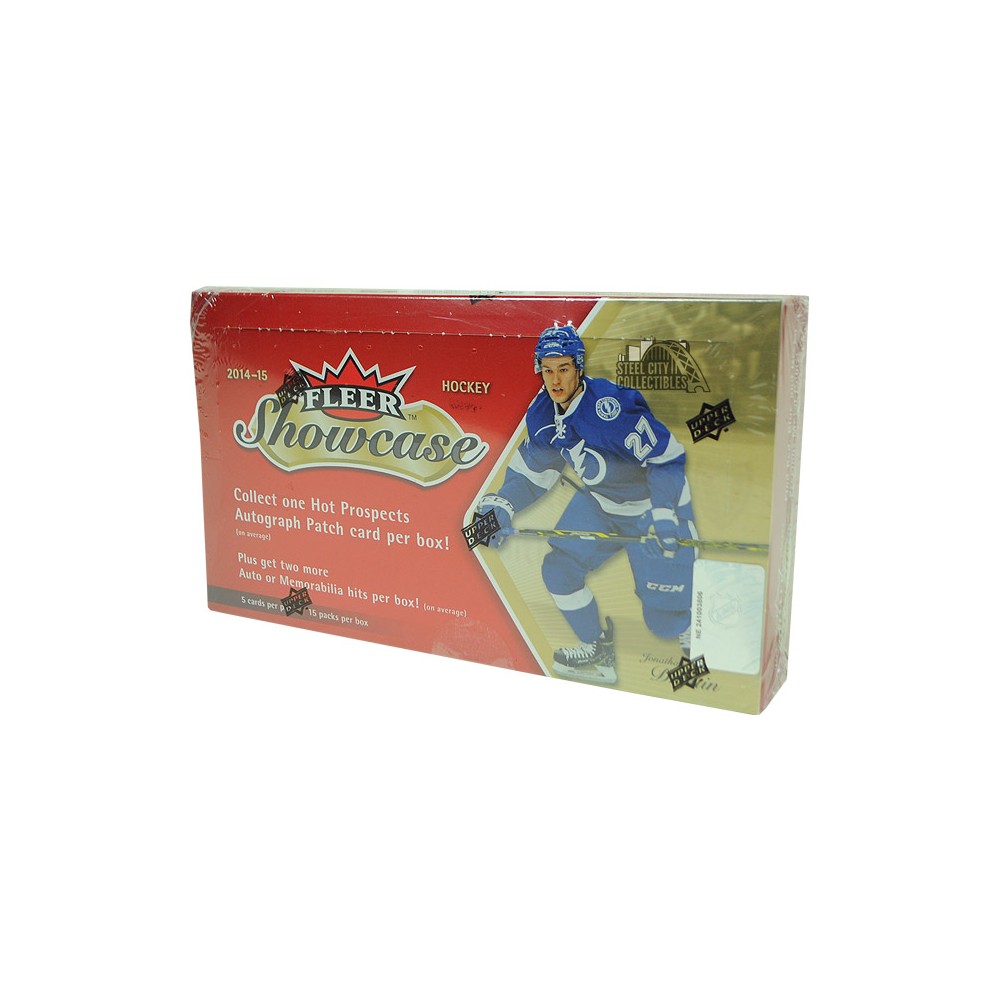 2014-15 Upper Deck Fleer Showcase Hockey Hobby Box | Steel City ...