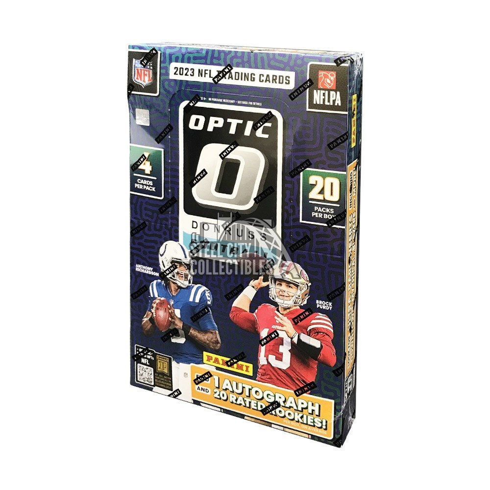 2023 Panini Donruss Optic Football Hobby Box | Steel City Collectibles