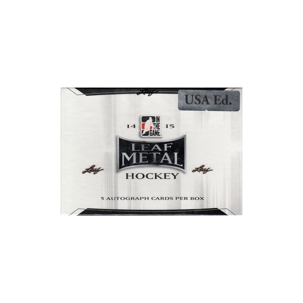 2015 ITG Leaf Metal Hockey Hobby Box | Steel City Collectibles