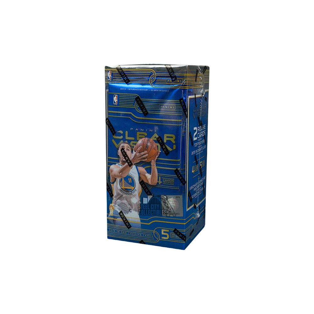 2015-16 Panini Clear Vision Basketball Hobby Box | Steel City Collectibles