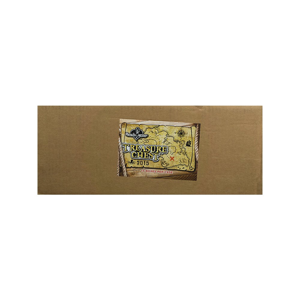 2015 Benchwarmer Treasure Chest Trading Cards Hobby 16-Box Case | Steel ...