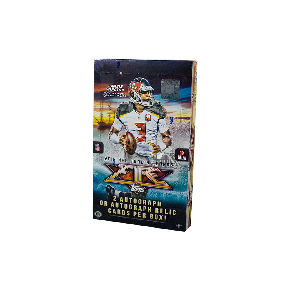 2015 Topps Fire Hobby Football Box | Steel City Collectibles