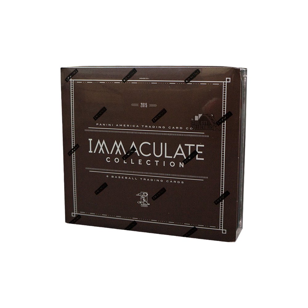 2015 Panini Immaculate Baseball Hobby Box | Steel City Collectibles