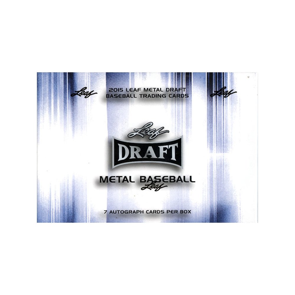2015 Leaf Metal Draft Baseball Hobby Box | Steel City Collectibles