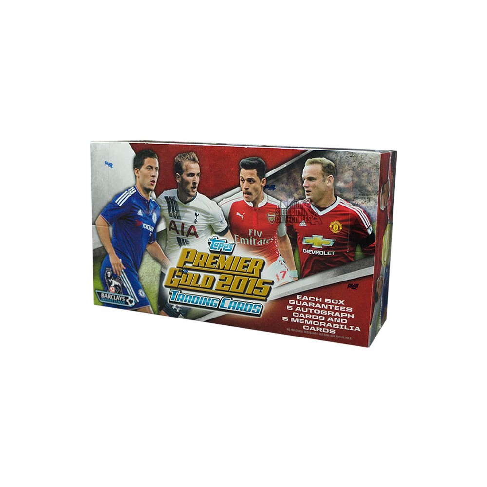 2015 Topps Premier Gold Soccer Hobby Box | Steel City Collectibles