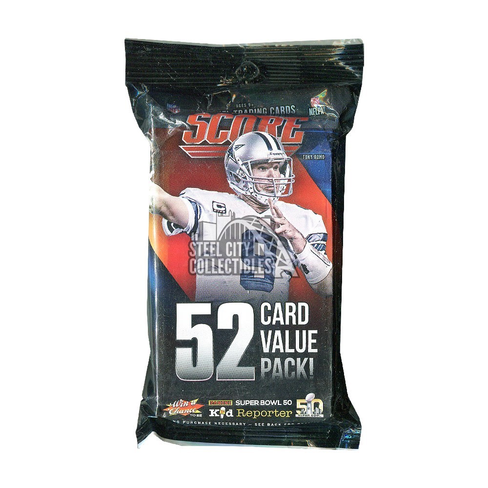 2015 Panini Score Football Fat Pack | Steel City Collectibles