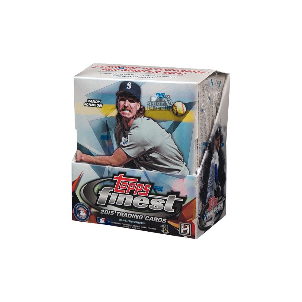 2015 Topps Finest Baseball Hobby Box | Steel City Collectibles