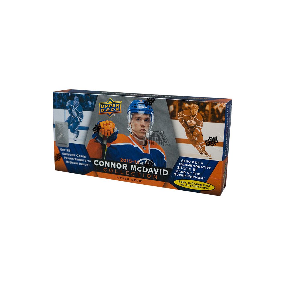 2015-16 Upper Deck Connor McDavid Collection Box Set | Steel City ...