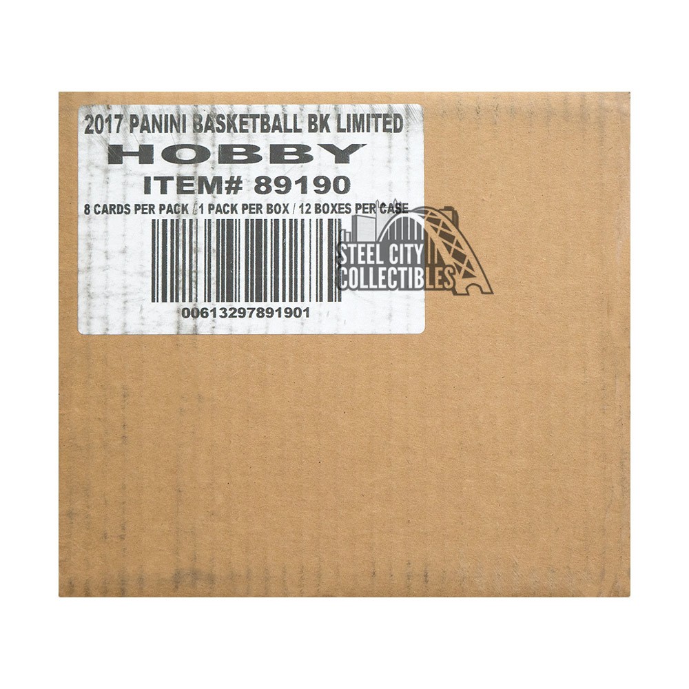 2016-17 Panini Limited Basketball Hobby 12-Box Case | Steel City ...