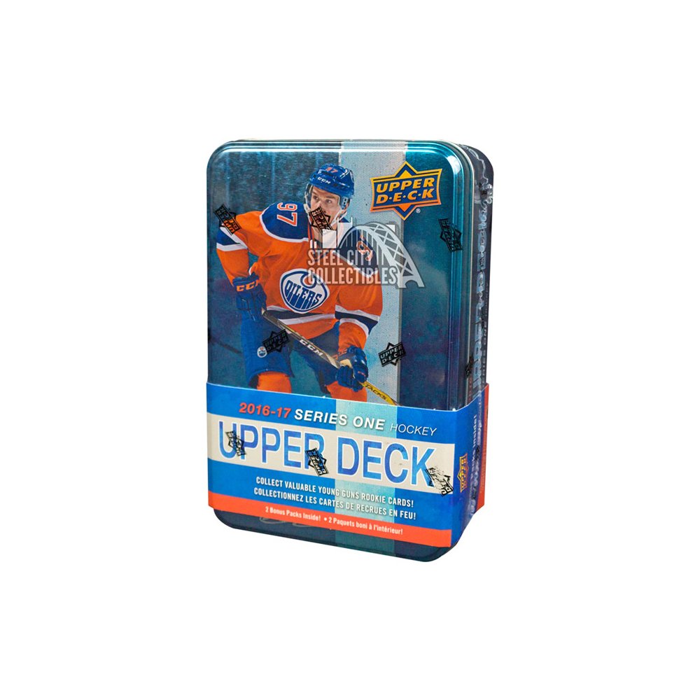 2016-17 Upper Deck Series 1 Hockey Tin Box | Steel City Collectibles