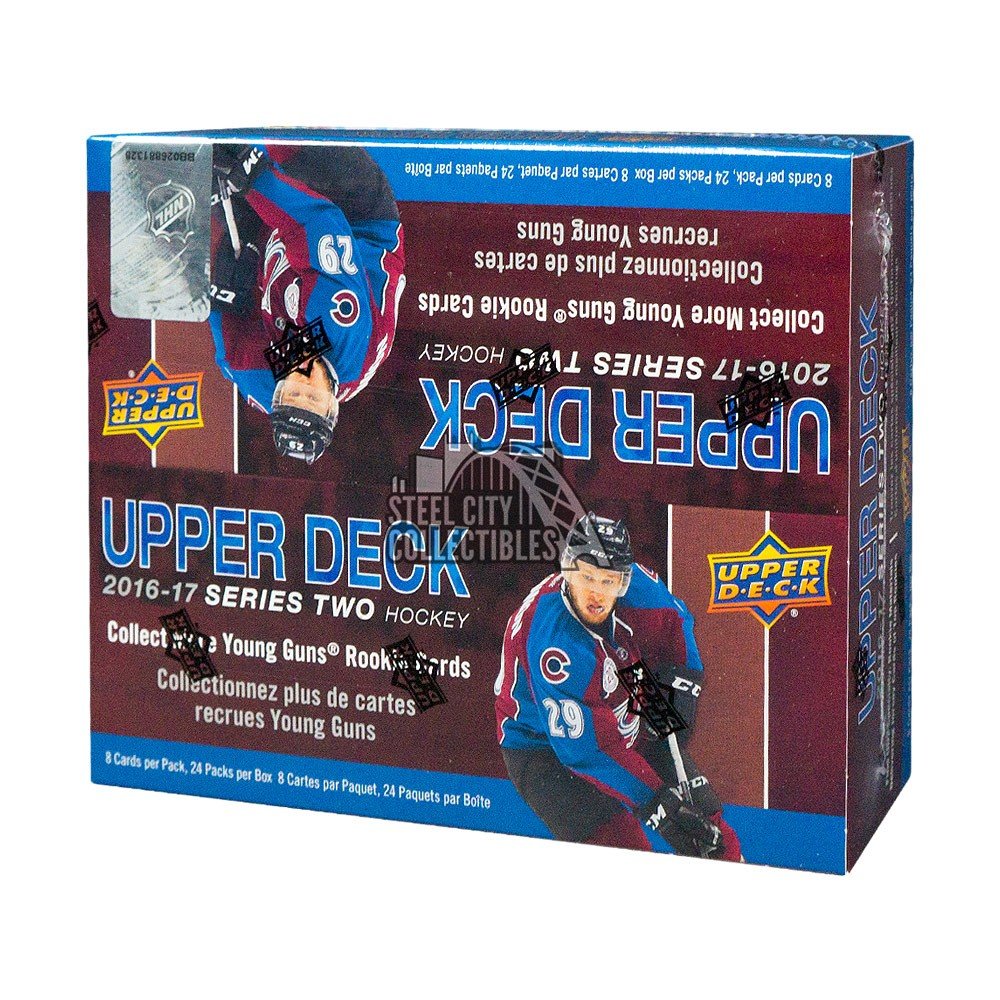 2016-17 Upper Deck Series 2 Hockey 24ct Retail Box | Steel City Collectibles
